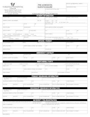Fillable Online DATE OF LAST MENSTRUAL, PERIOD Fax Email Print - pdfFiller