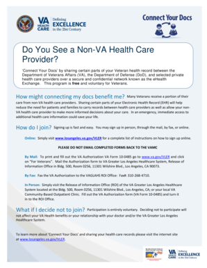 Fillable Online losangeles va VLER Health Factsheet V17 Department of ...