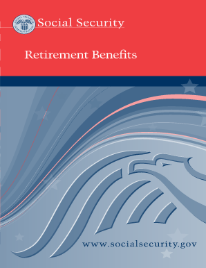 Social Security Retirement Benefits - Fill Online, Printable, Fillable ...