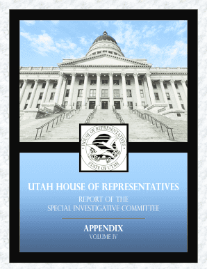 Fillable Online le utah Special Investigative Committee Fax Email Print ...
