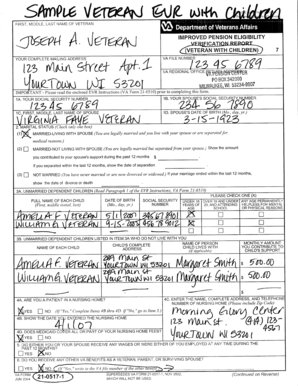 Fillable Online benefits va Sample of VA Form 21-0517-1 - benefits va ...