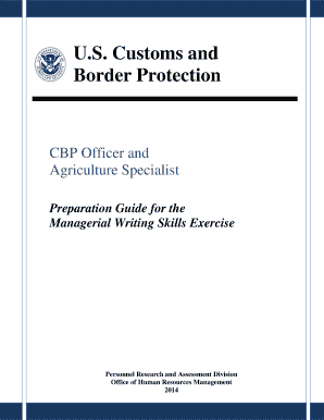 Fillable Online cbp This guide has been developed to help you prepare ...