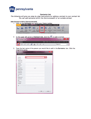 Fillable Online Contacts Listdocx Fax Email Print - pdfFiller