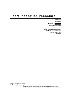 Fillable Online nsf Housing Inspection Procedure - nsf Fax Email Print ...