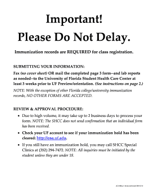 Fillable Online Please Do Not Delay Fax Email Print - pdfFiller
