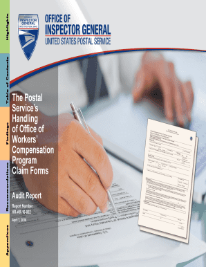 Fillable Online uspsoig The Postal Services Handling of Office of ...