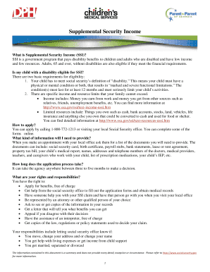 18 Printable Application For Supplemental Security Income Forms and ...