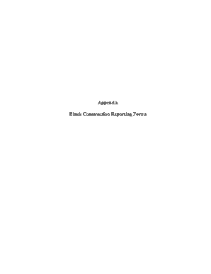 Fillable Online Appendix Blank Construction Reporting Forms Fax Email ...