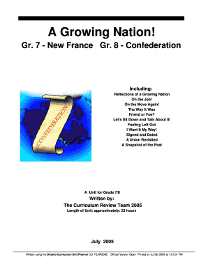 Fillable Online library queensu A Growing Nation! - Queen's University ...