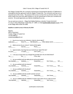 Fillable Online Untitled - Village of Tuxedo Park Fax Email Print ...