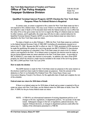 Fillable Online tax ny Qualified Terminal Interest Property (QTIP ...