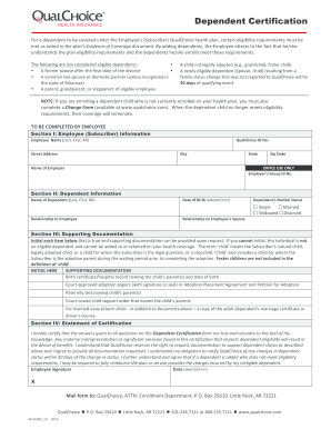 Fillable Online 0412 EN 01101 Dependent Certification Formdocx Fax ...