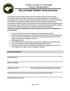 Fillable Online solicitors permit NEW Fax Email Print - pdfFiller