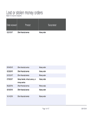 Fillable Online Consumer Complaints Consumer Financial Protection ...