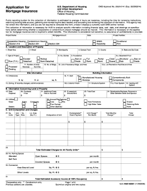 Fillable Online portal hud Application for Mortgage Insurance Fax Email ...