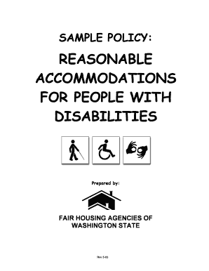 Fillable Online Sample Service Animal Policy Fax Email Print - pdfFiller