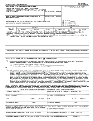 Fillable Online reginfo 09600349 FOR SOCIAL SECURITY OFFICE USE ONLY ...