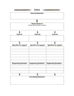 Fillable Online Outline Templatedoc Fax Email Print - pdfFiller