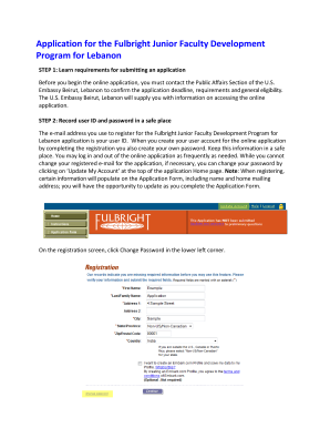 Fillable Online photos state Application for the Fulbright Junior ...