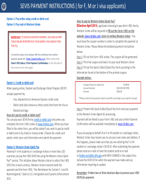 Fillable Online photos state SEVIS PAYMENT INSTRUCTIONS ( for F, M or J ...