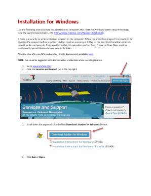 Fillable Online Installation for Windows Fax Email Print - pdfFiller