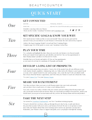 Fillable Online QUICK STA RT Fax Email Print - pdfFiller