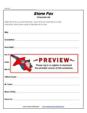Fillable Online Stone Fox Fax Email Print - pdfFiller