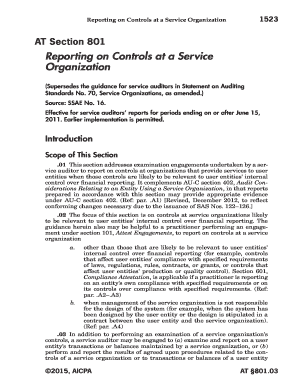 Fillable Online dmas virginia Reporting on Controls at a Service ...