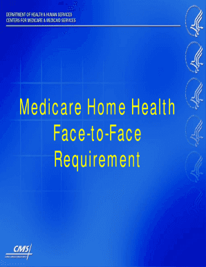 Fillable Online cms medicare face to face power point form Fax Email ...