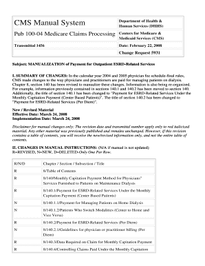 Fillable Online cms Change Request 5931 - cms Fax Email Print - pdfFiller