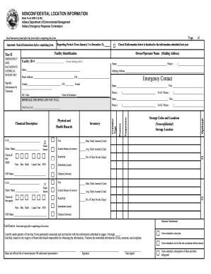 Fillable Online forms in NONCONFIDENTIAL LOCATION INFORMATION State ...
