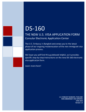 Fillable Online DS-160 Electronic Visa Application - US Embassy and ...