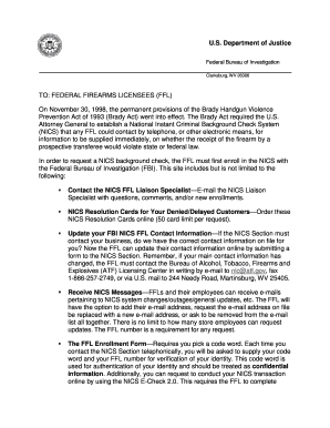 Fillable Online fbi FFL - FBI - fbi Fax Email Print - pdfFiller