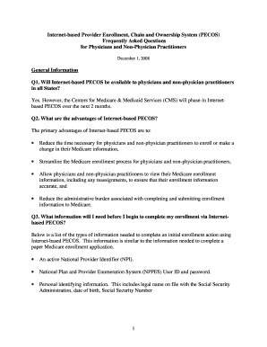Fillable Online cms Internet-Based PECOS - Centers for Medicare ...