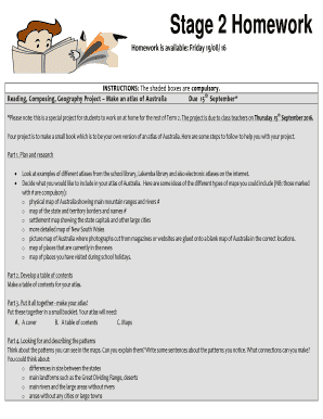 Fillable Online Stage 2 Homework Fax Email Print - pdfFiller