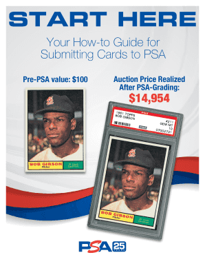 Fillable Online PSA Submission Guidelines Fax Email Print - pdfFiller