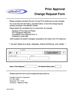 Fillable Online emedny Modified PACRF - emedny Fax Email Print - pdfFiller