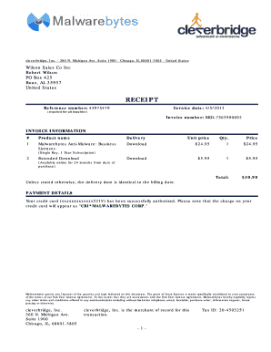 Fillable Online cleverbridge, Inc Fax Email Print - pdfFiller