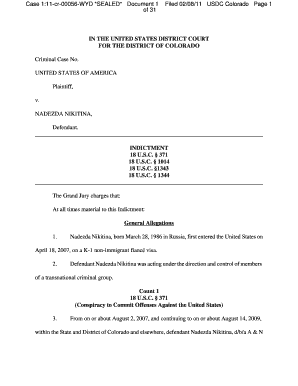 Fillable Online justice Indictment - justice Fax Email Print - pdfFiller