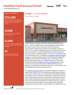 Fillable Online PROJECT HIGHLIGHTS Fax Email Print - pdfFiller