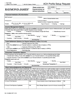 Fillable Online Update FI Info: Profile # Fax Email Print - pdfFiller