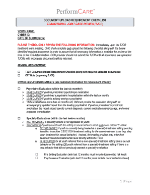Tjcr - Fill Online, Printable, Fillable, Blank | pdfFiller