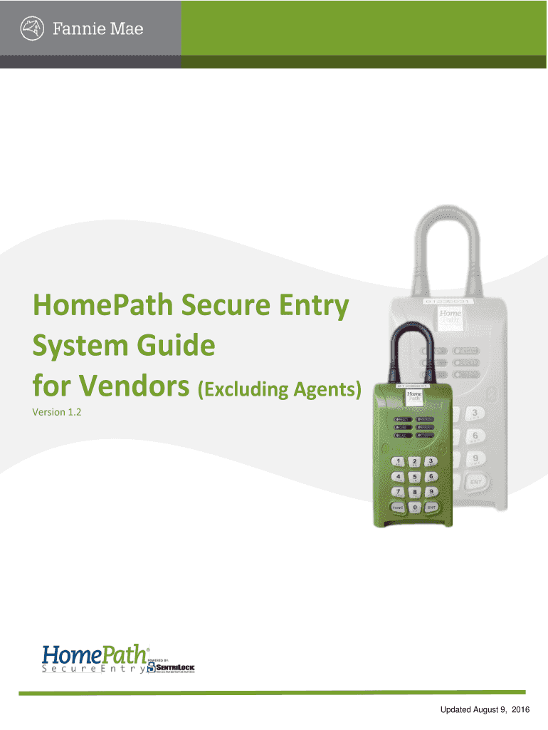 Fillable Online HomePath Secure Entry Fax Email Print - pdfFiller