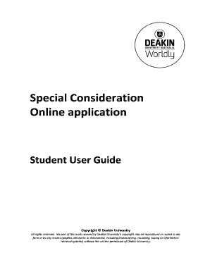 Fillable Online deakin edu Copyright Deakin University - deakin edu Fax ...