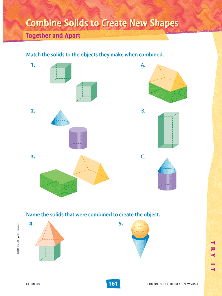 Fillable Online Combine Solids to Create New Shapes Fax Email Print ...