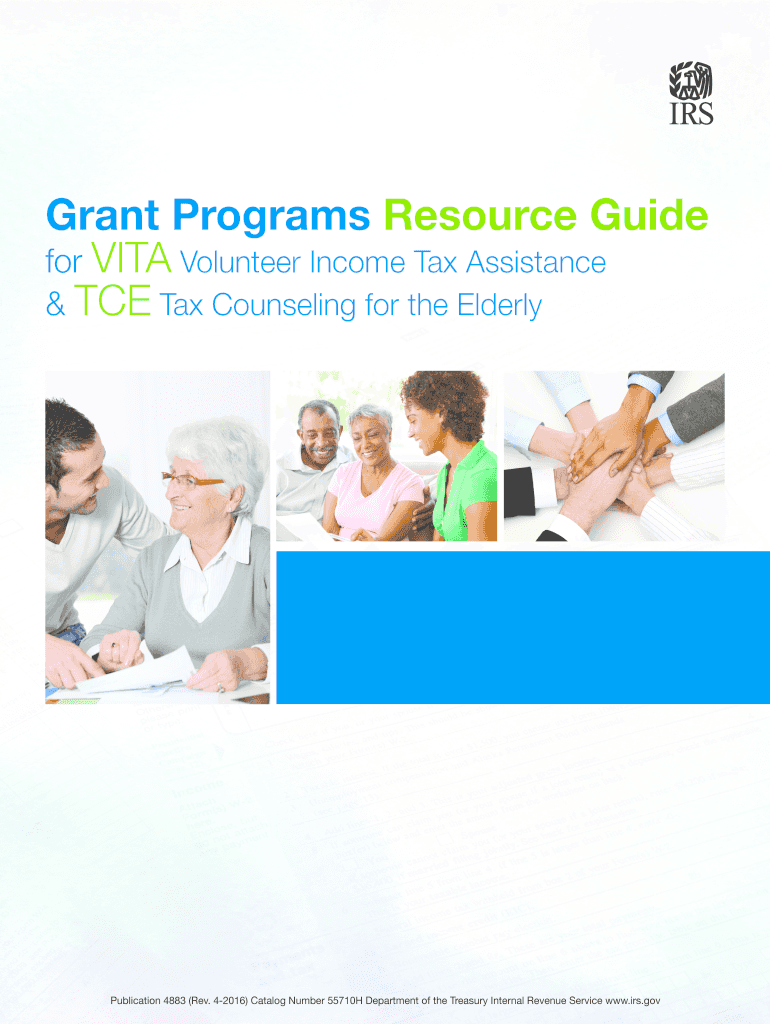 Fillable Online irs Publication 4883 (Rev. 4-2016). Grant Programs ...