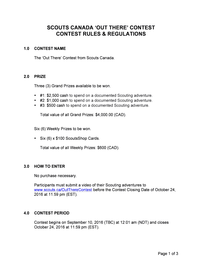 Fillable Online SCC-1042-16-JH-Scouts Canada Out There' Contest-Contest ...