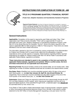 Fillable Online acf hhs Instructions to complete Form CB-496.pdf - acf ...
