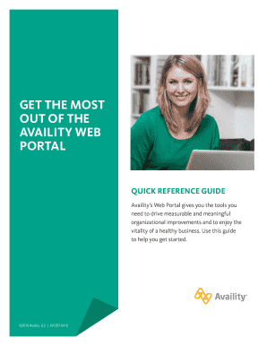 Fillable Online AVAILITY WEB Fax Email Print - pdfFiller