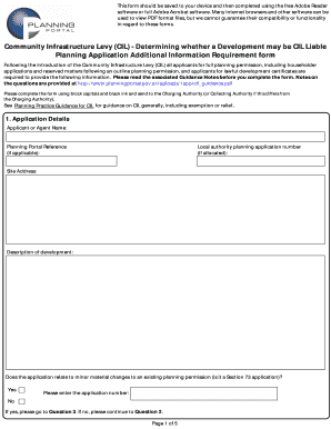 Fillable Online Community Infrastructure Levy (CIL) - Determining ...